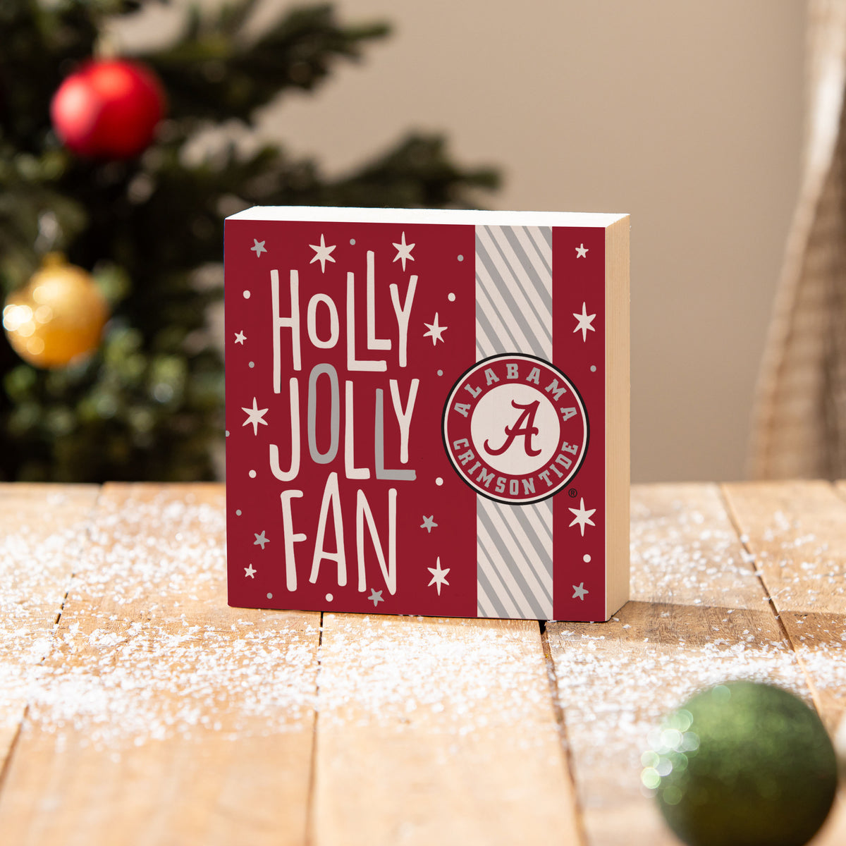 University of Alabama Block, Holiday, 6x6 – Team Sports America