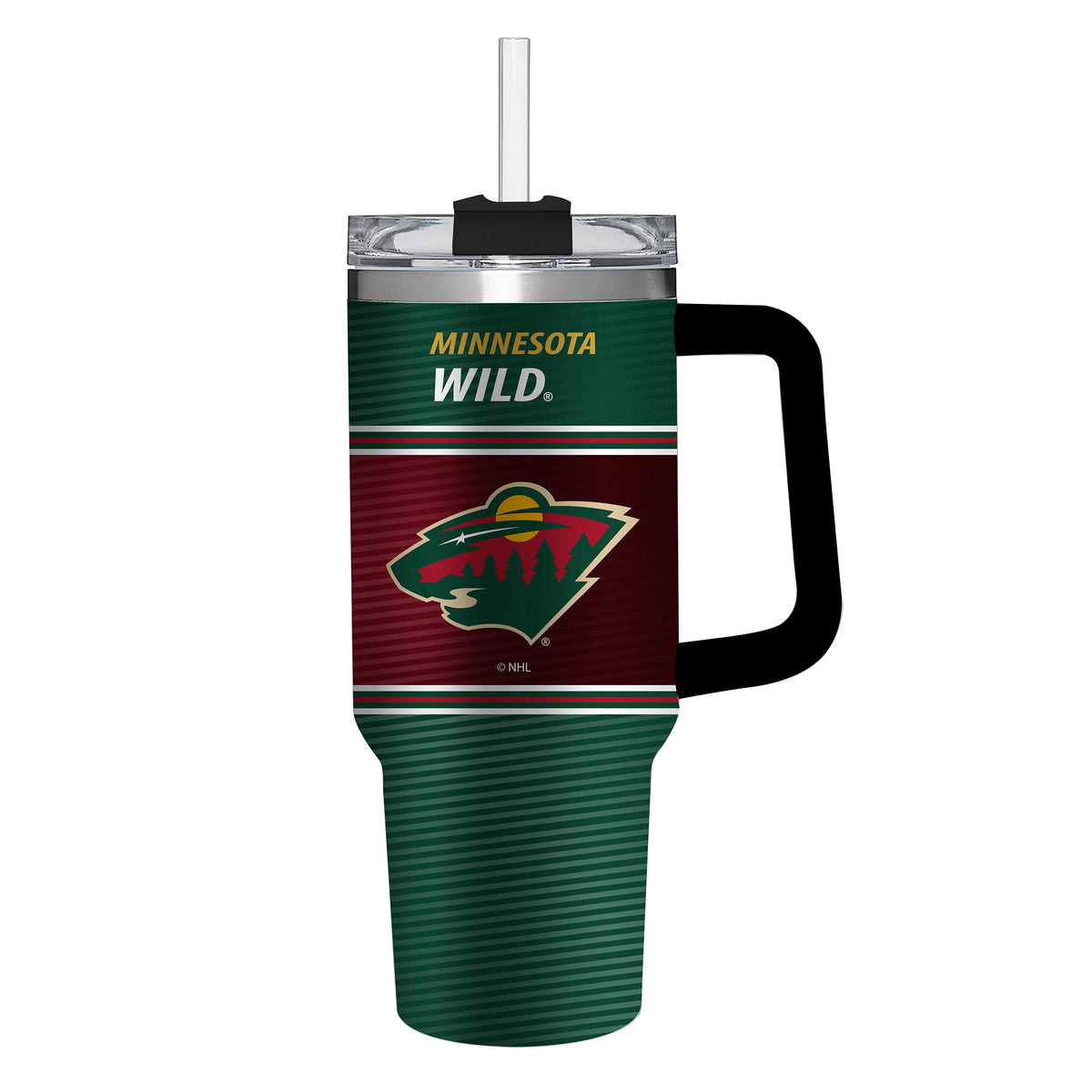 40oz Stainless Steel Canyon Cup w/ Straw, Minnesota Wild – Team Sports ...