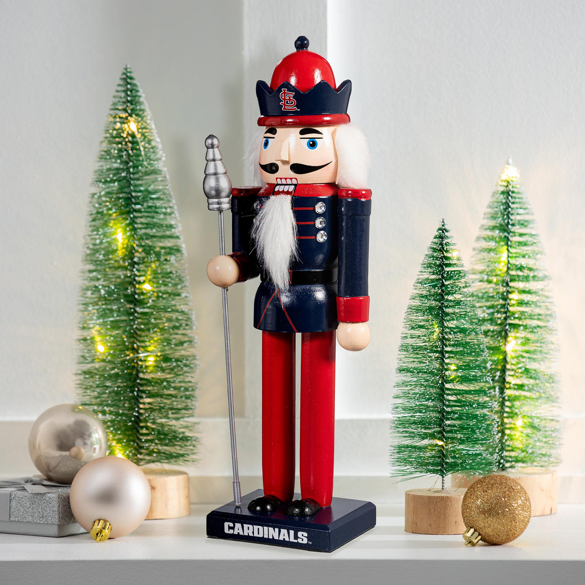 St Louis Cardinals Nutcracker Statue – Team Sports America