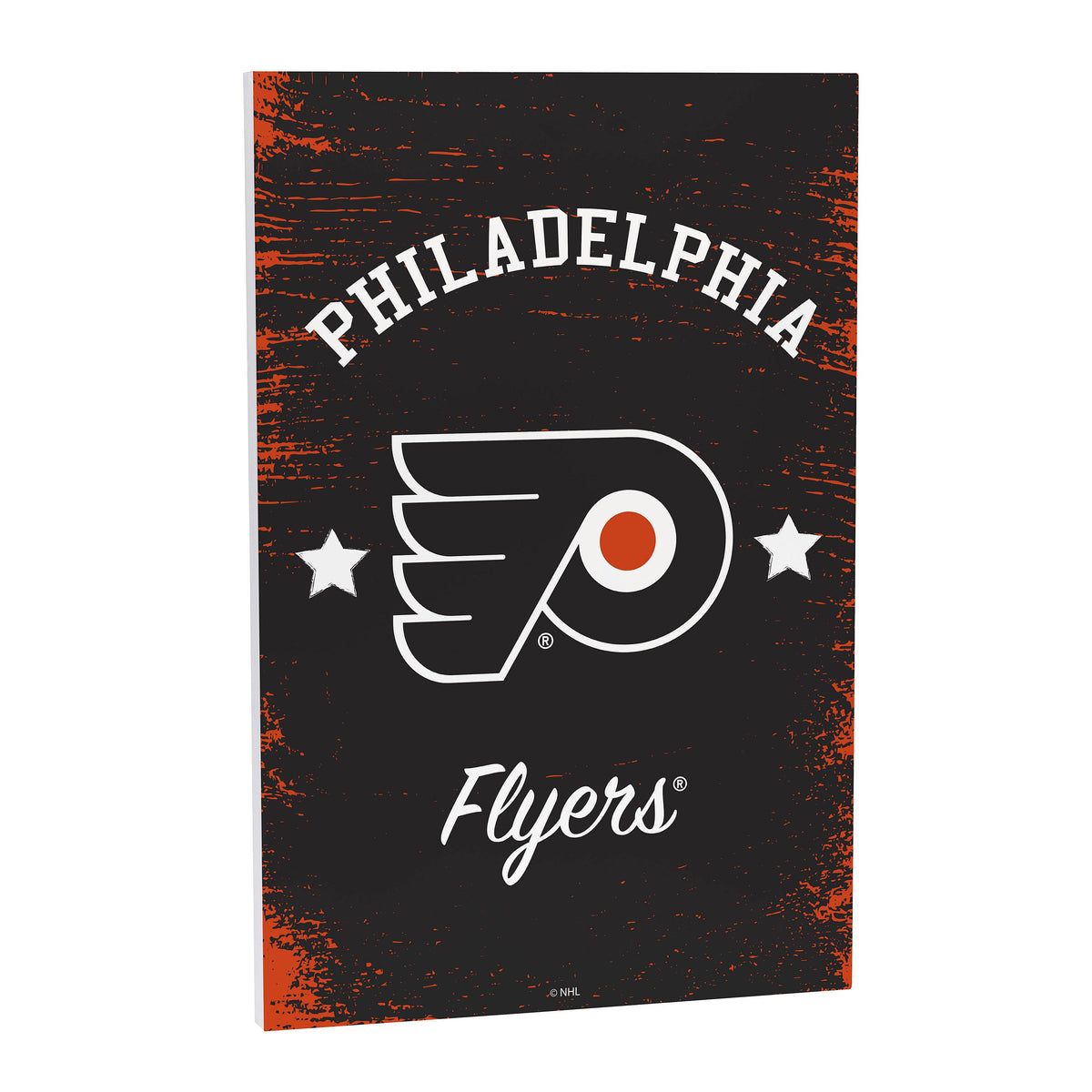 Philadelphia Flyers Wood Wall Sign, 16x24 – Team Sports America