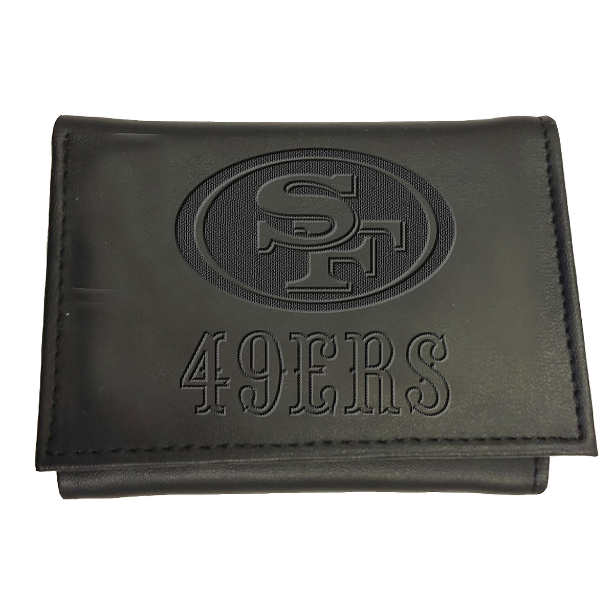 San Francisco 49ers, Tri-Fold Wallet, Black – Team Sports America
