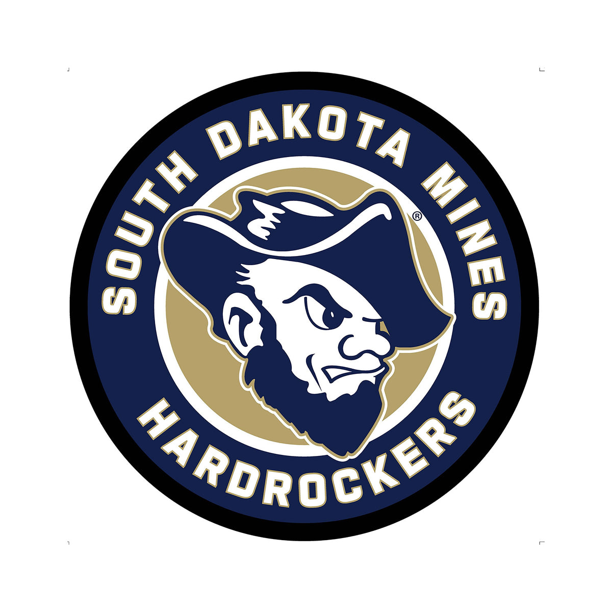 South Dakota School of Mining and Technology College Large Round Edgel ...