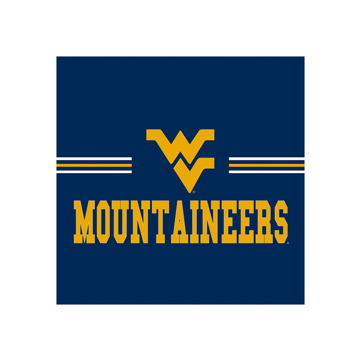 12"x12" Foam Core Wall Decor, West Virginia University – Team Sports ...