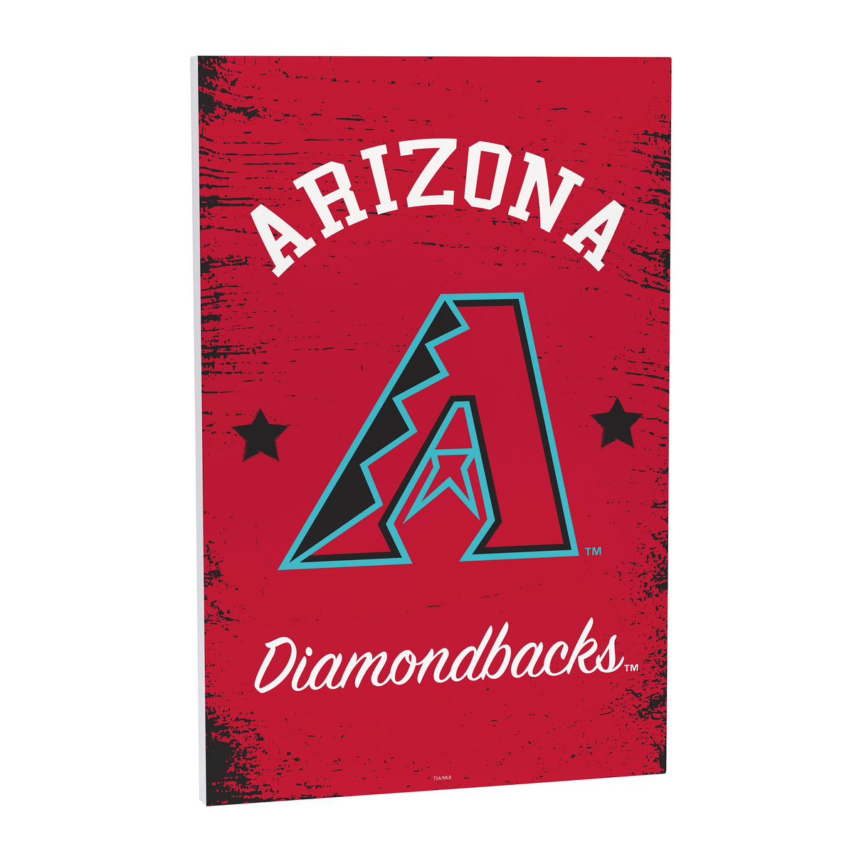 Arizona Diamondbacks Wood Wall Sign, 16x24 – Team Sports America