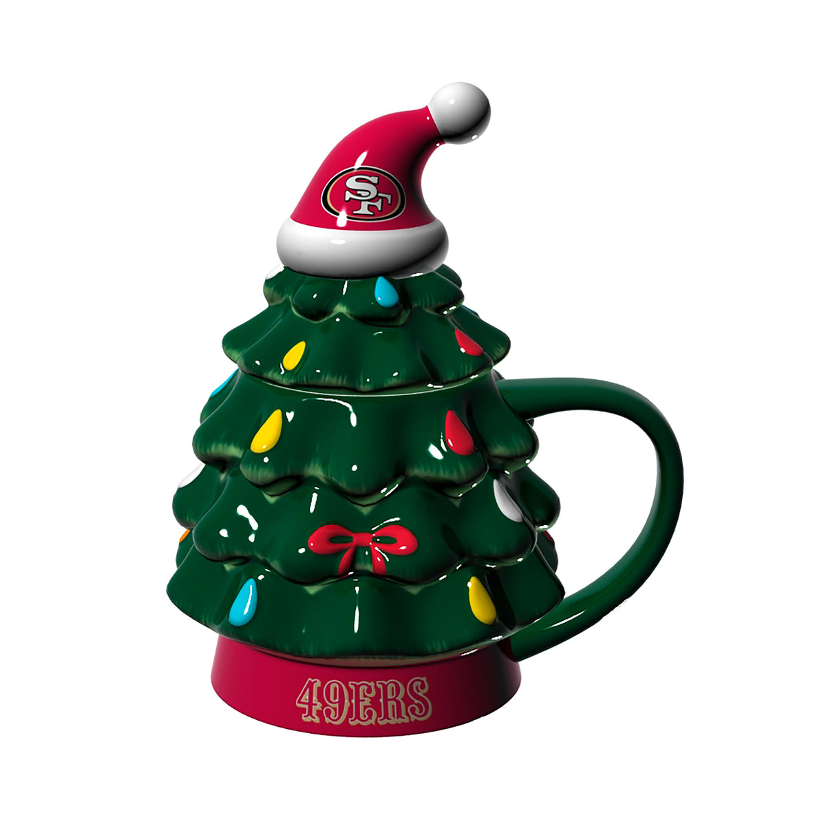 San Francisco 49ers, Holiday Tree Cup Gift Set, 14oz. – Team Sports America