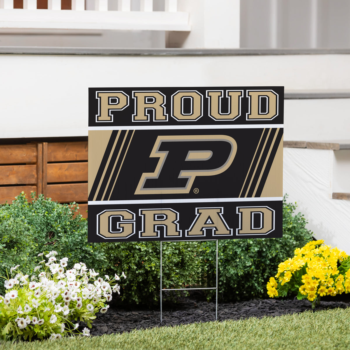 Purdue University Coroplast Yard Sign Graduate – Team Sports America