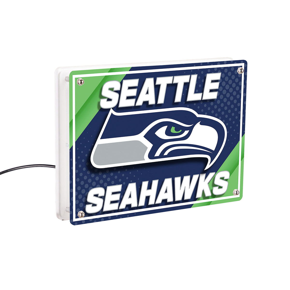 Seattle Seahawks NFL Football Rectangle Desklite LED Decor – Team ...