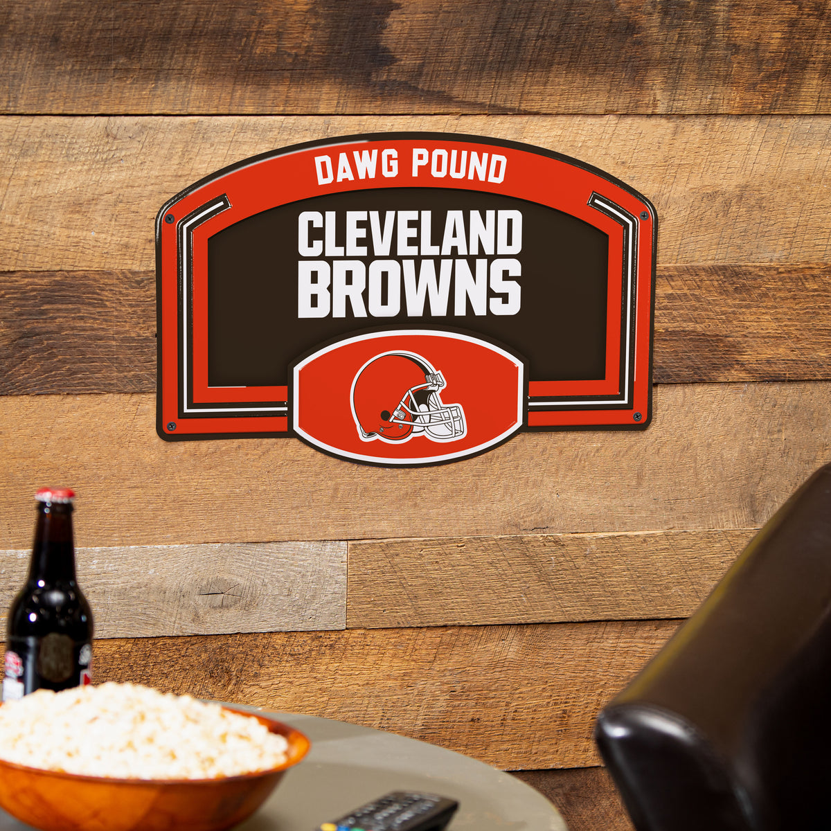 Cleveland Browns USA Embossed Steel Wall Sign, 11" x 17" – Team Sports ...