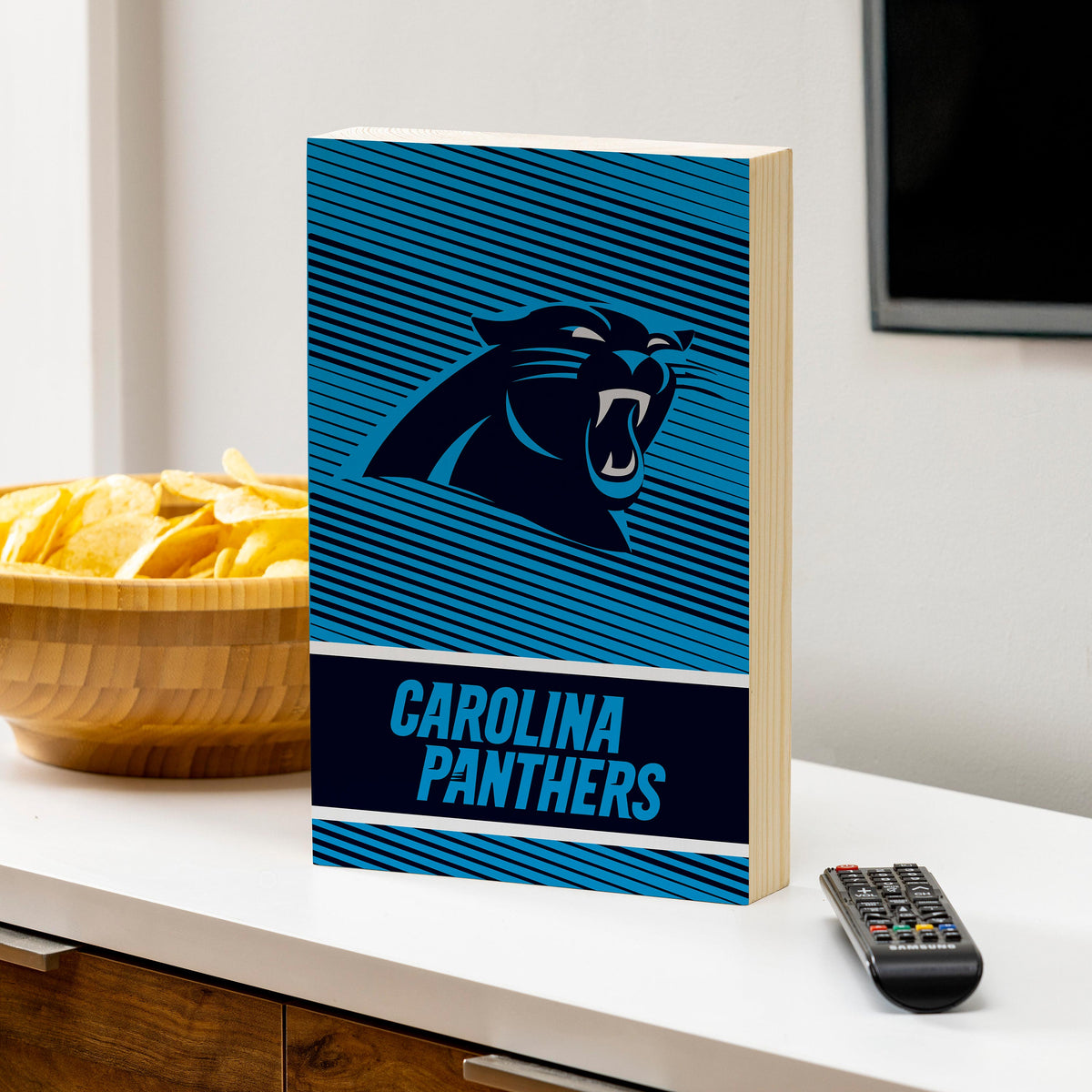 Carolina Panthers Plock, Down Home Fans, 8x12 – Team Sports America