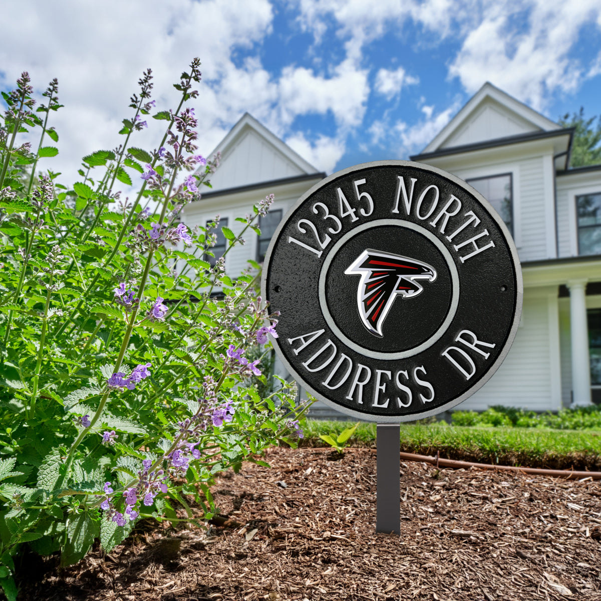 Atlanta Falcons 9" Round Personalized Logo Plaque – Team Sports America