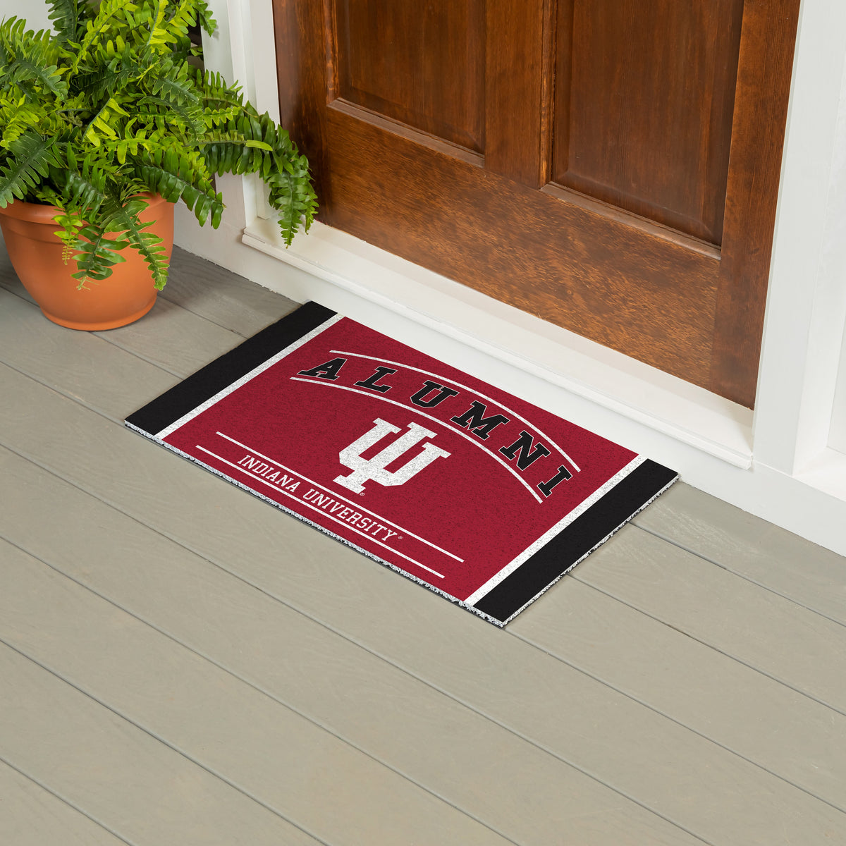 Indiana University Alumni Mat, 28"x16" – Team Sports America